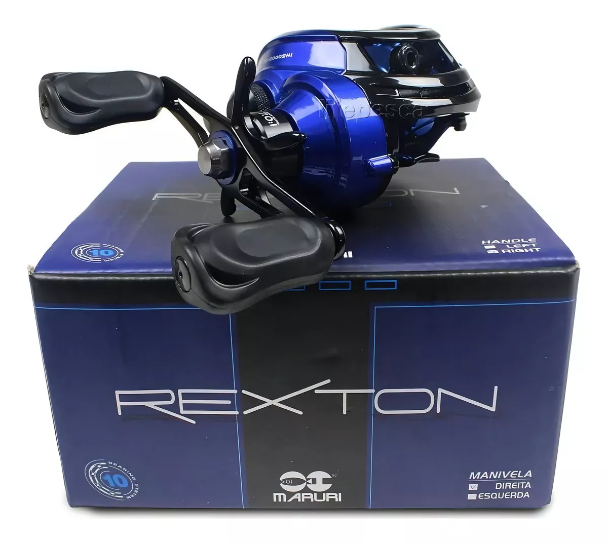 Carretilha Maruri Rexton 10000 – Potência e Precisão para Sua Pescaria ...